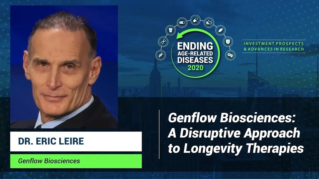 A Disruptive Approach to Longevity Therapies – Genflow Bioscience